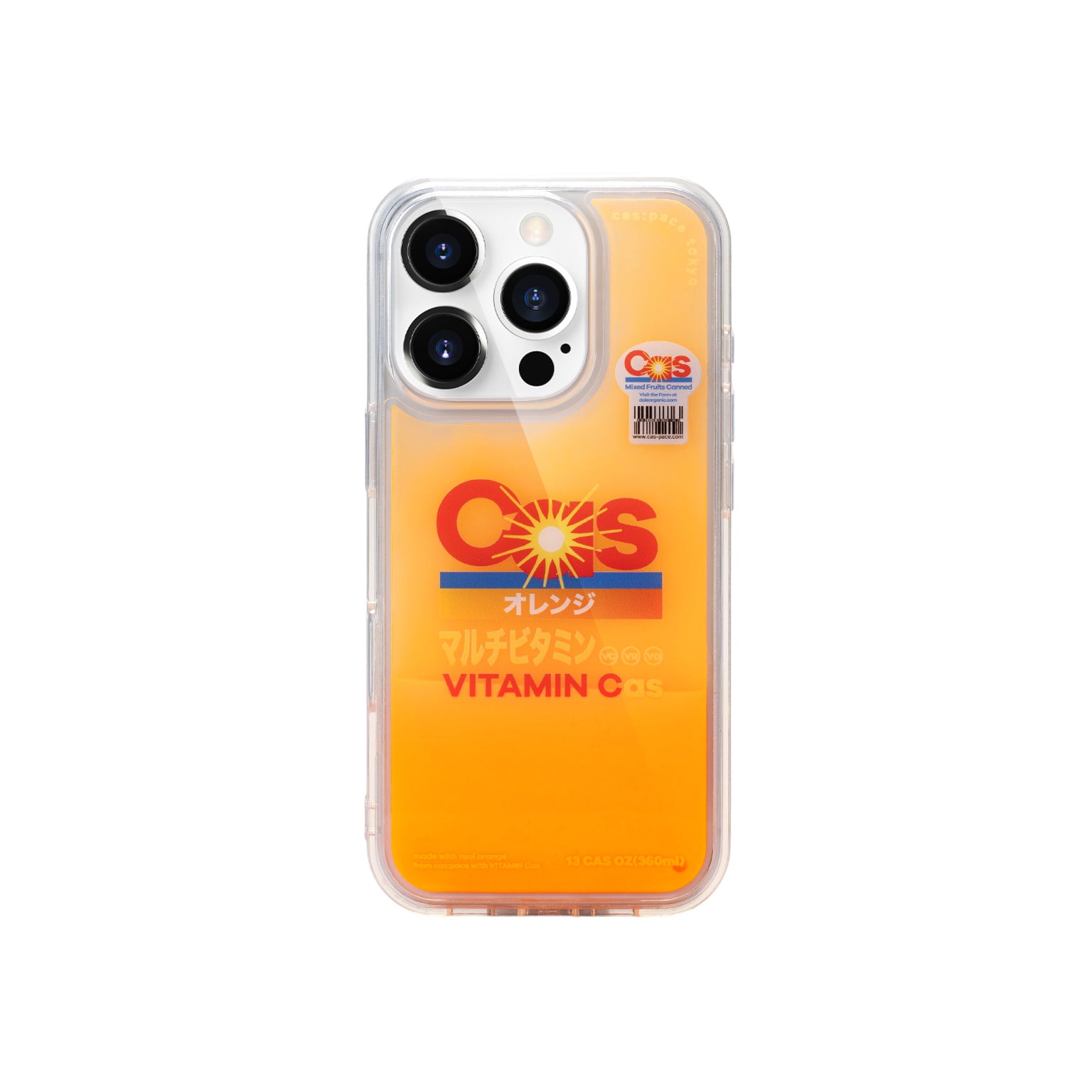 cas:pace 25S/S「Orange juice 橙汁」流沙款 手機殼 – cas:pace 台灣