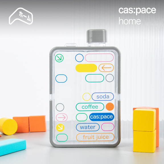 cas:pace-Home 「cas:pace」同名彩色文字分裝水杯 – cas:pace 台灣