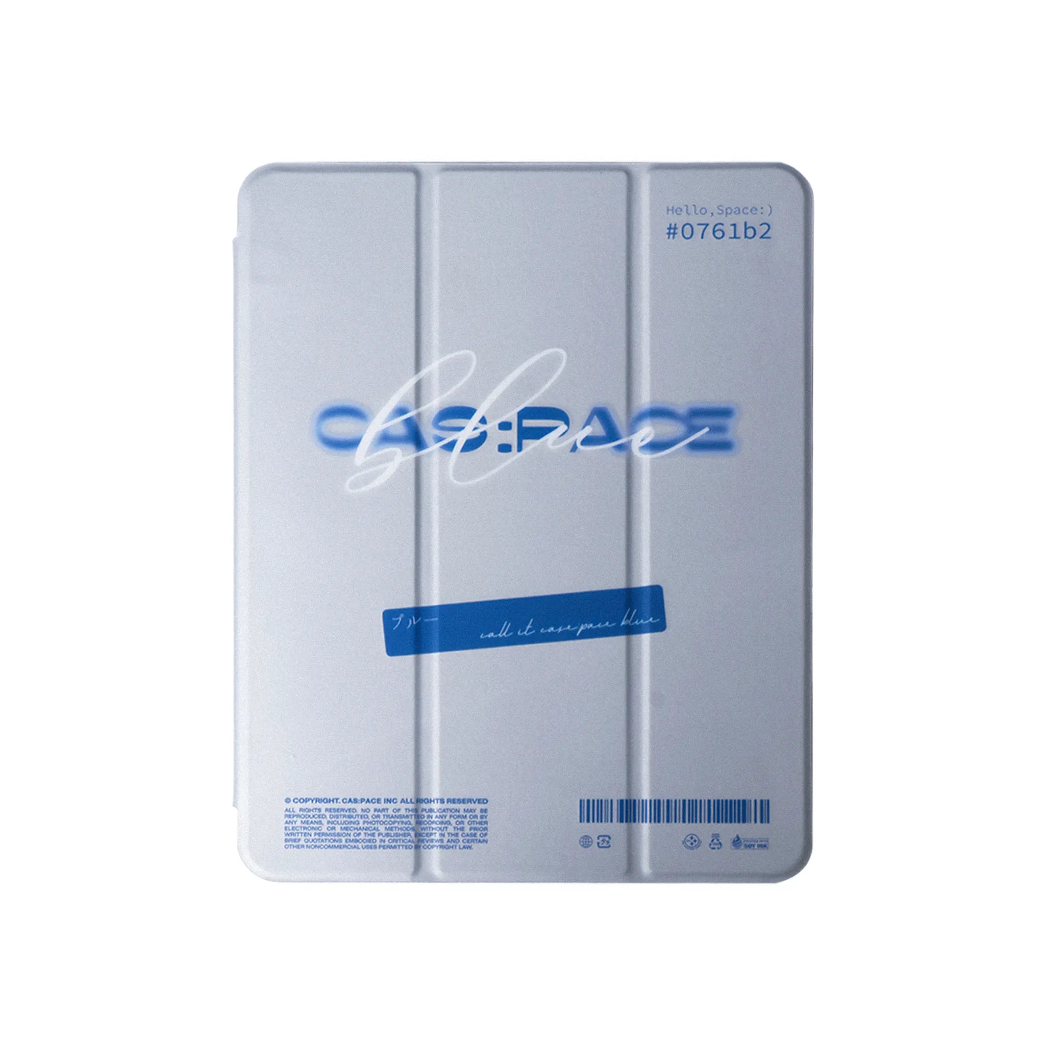 cas:pace 21A/W 「cas:pace blue」 iPad 保護套 – cas:pace 台灣